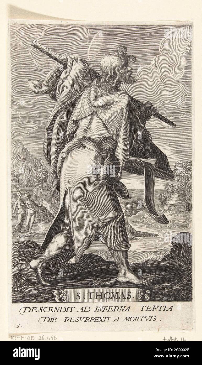 Apostle Tomas; S. Thomas; Christ and twelve apostles. Apostle Thomas on ...