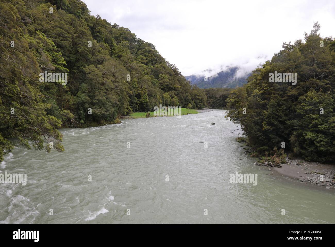 Makarora River / Makarora River Stock Photo - Alamy
