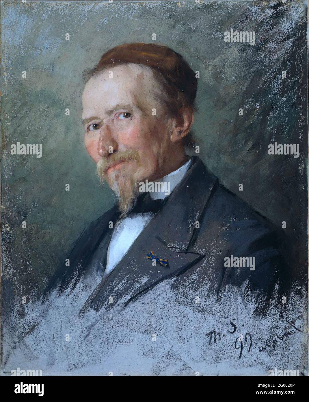 Paul Joseph Constantin Gabriël (1828-1903). Painter. Portrait of the ...