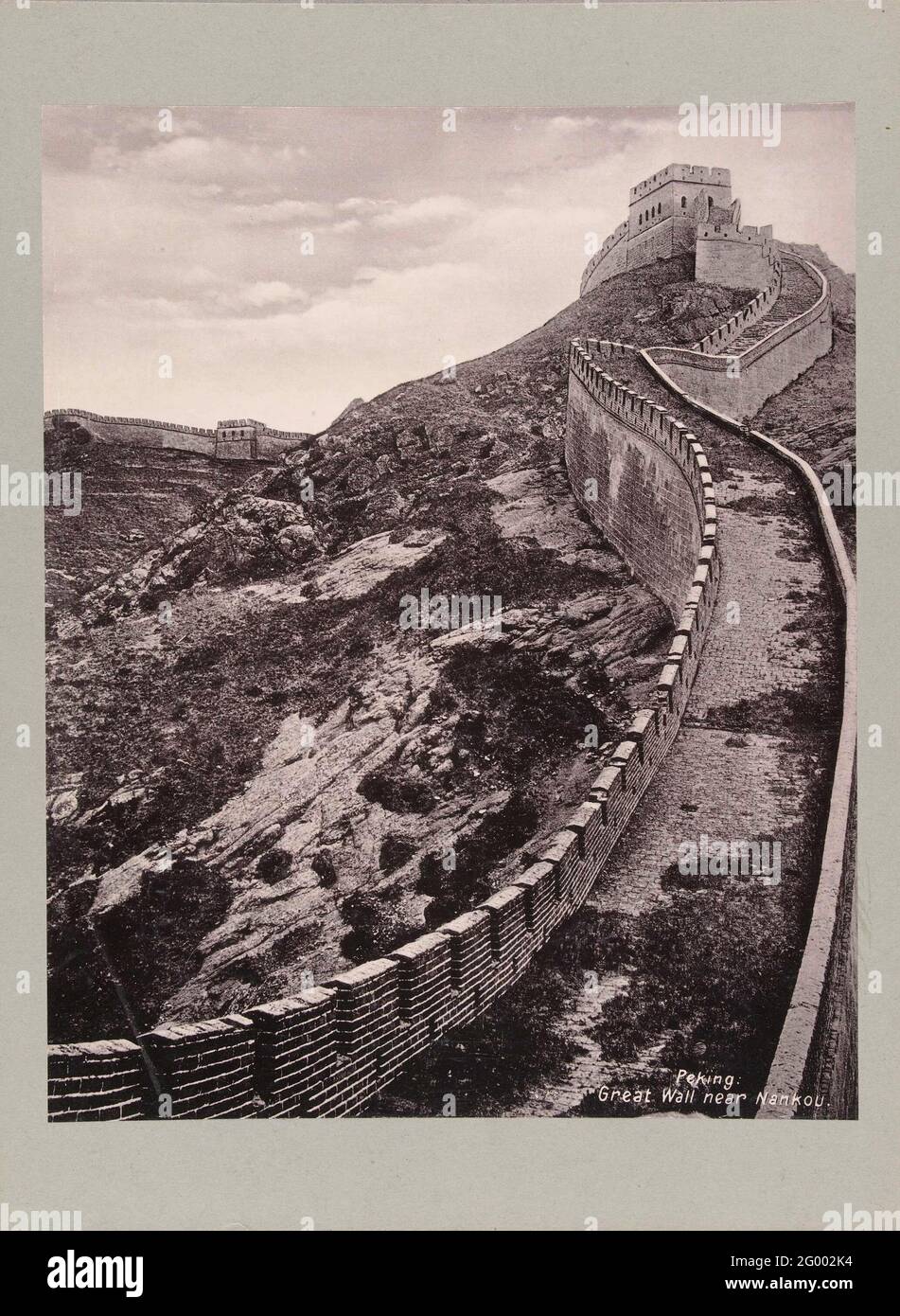 Chinese wall near Nankou, Beijing; Beijing: Great Wall Near Nankou ...