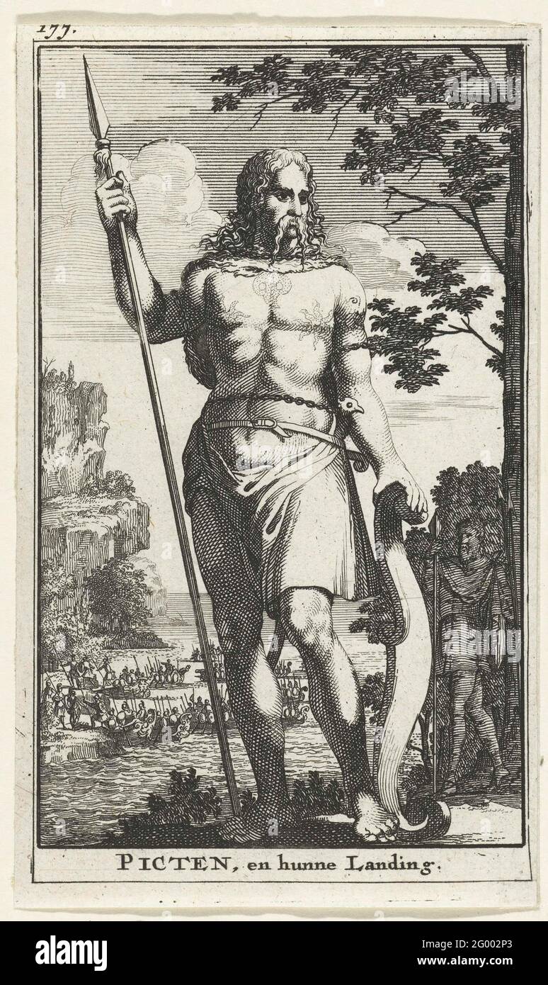 Picten; Picten, and their landing. Picten. Illustration No. 177 in a ...
