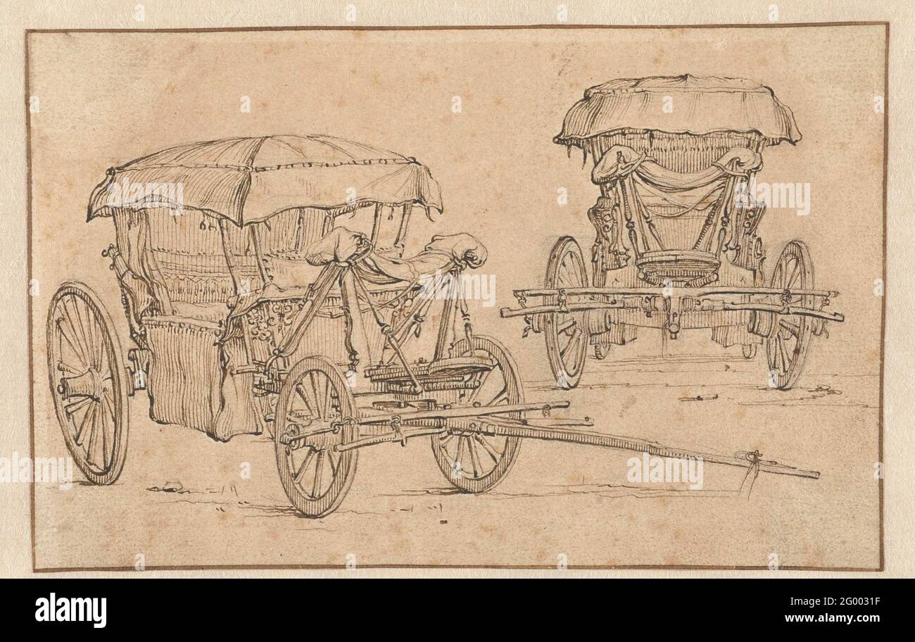 Travel car from two different angles seen Stock Photo - Alamy