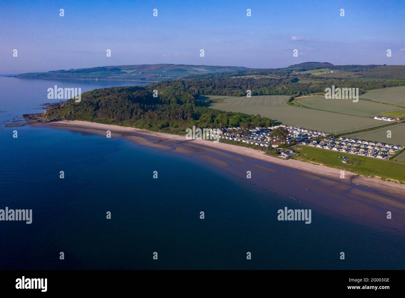 Maidens, Scotland, UK. 30th May, 2021. PICTURED: Drone photography view ...