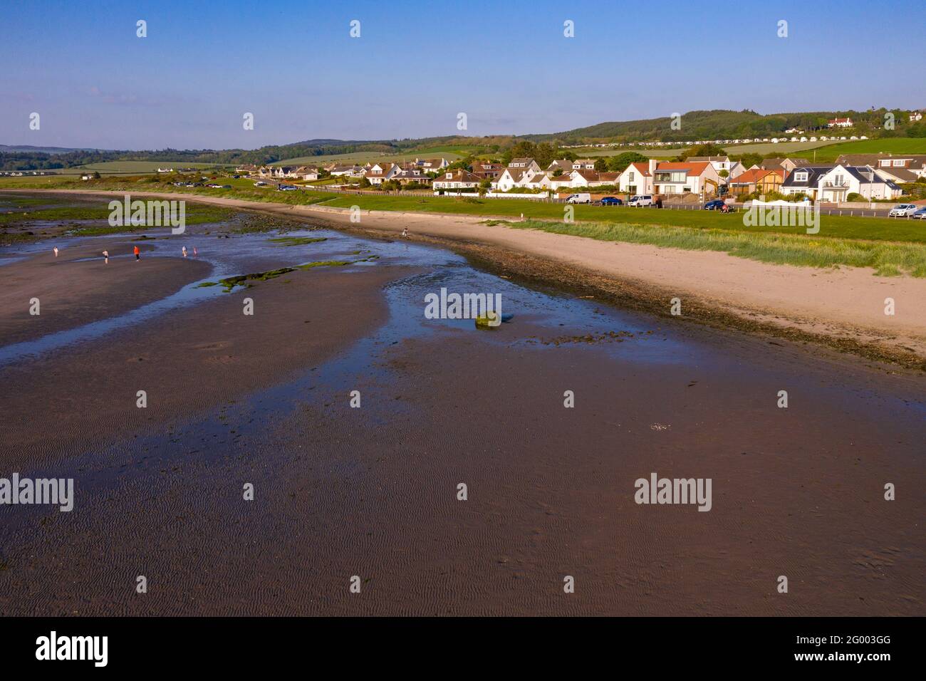 Maidens, Scotland, UK. 30th May, 2021. PICTURED: Drone photography view ...