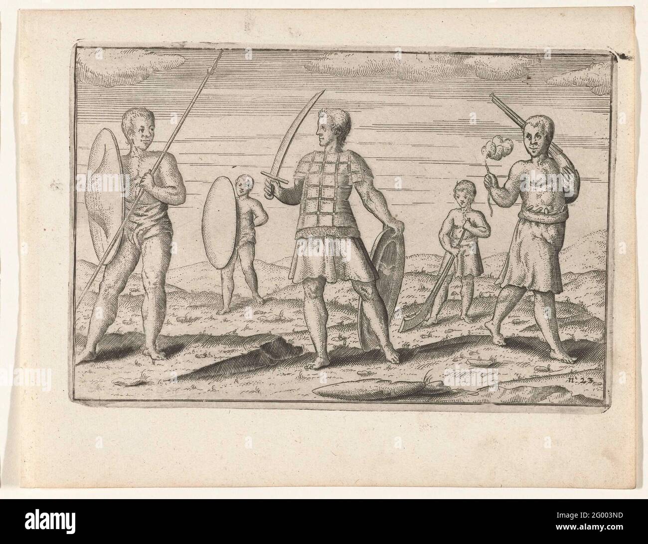Three warriors of Bantam, 1596. Three warriors of Bantam (Banten), 1596 ...