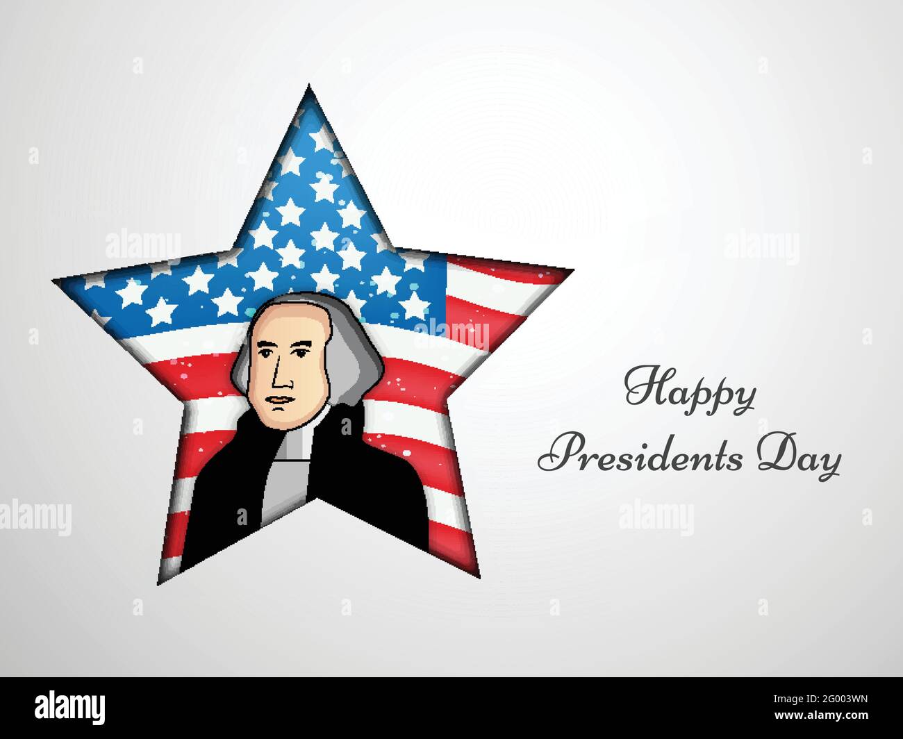 George washington birthday Stock Vector Images - Alamy