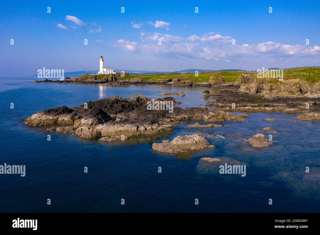 Turnberry, Scotland, UK. 30th May, 2021. PICTURED: Drone photography ...