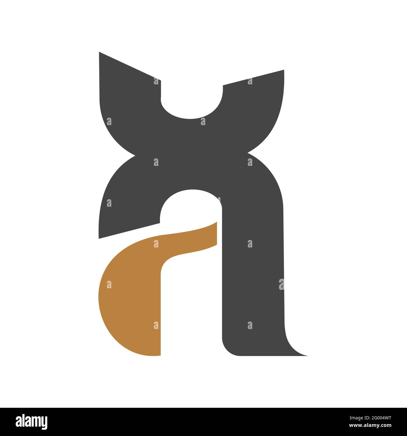 Alphabet letters Initials Monogram logo AX, XA, X and A Stock Vector Image & Art - Alamy