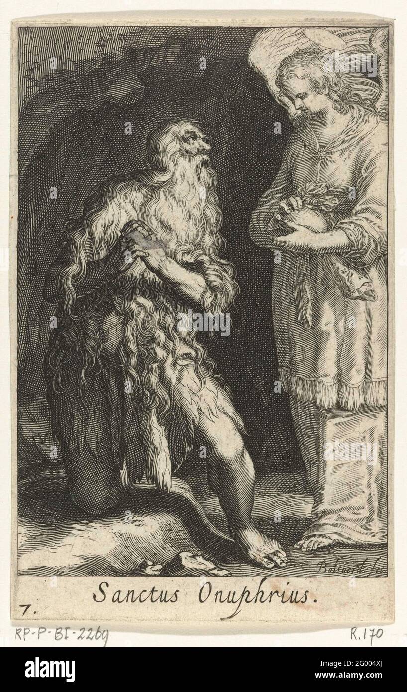 Saint Onyphrius the Great; Sanctus Onuphius; Hermiters; Sacra Eremvs ...