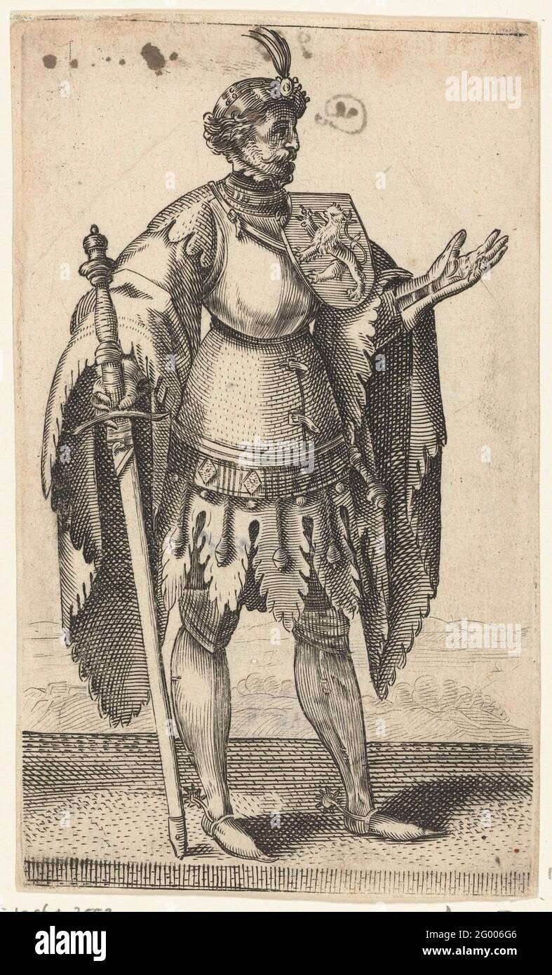 Portrait of Dirk III, Count of Holland; Graves and gravingen from ...