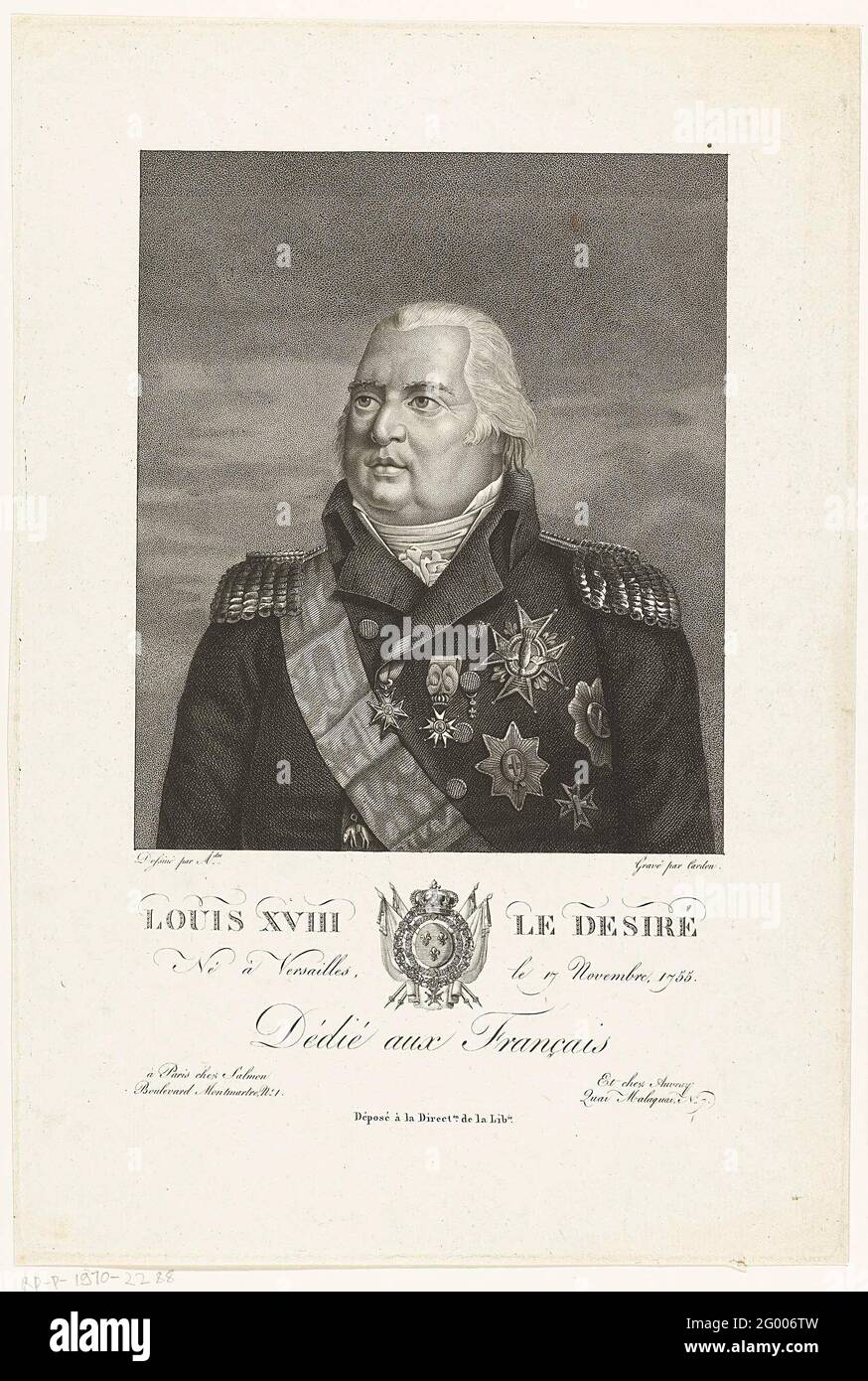 King louis xviii with his family hi-res stock photography and images ...