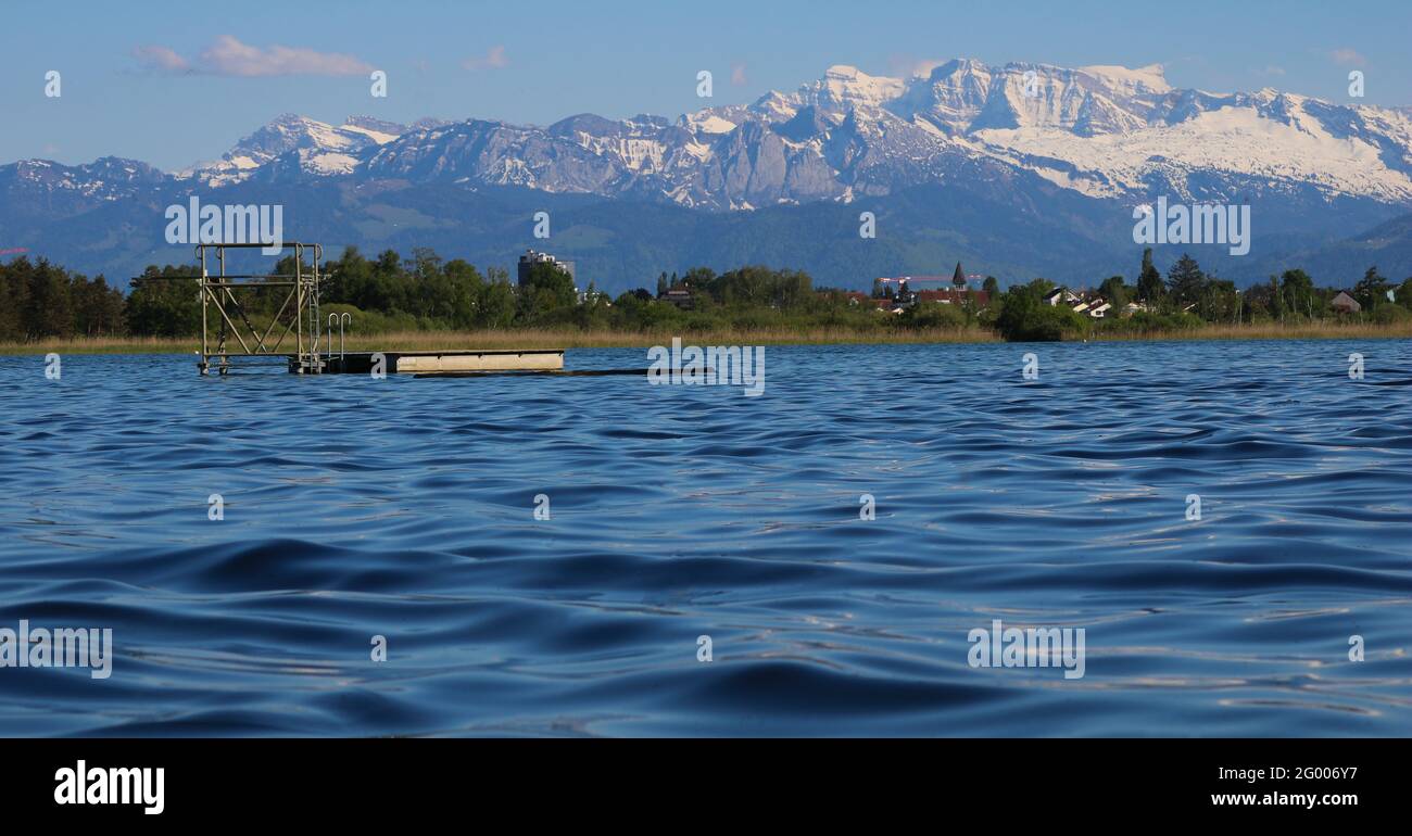 Spring scene in Zurich Canton, Switzerland Stock Photo - Alamy