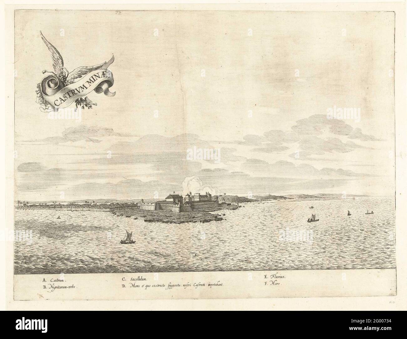 Elmina castle map hi-res stock photography and images - Alamy