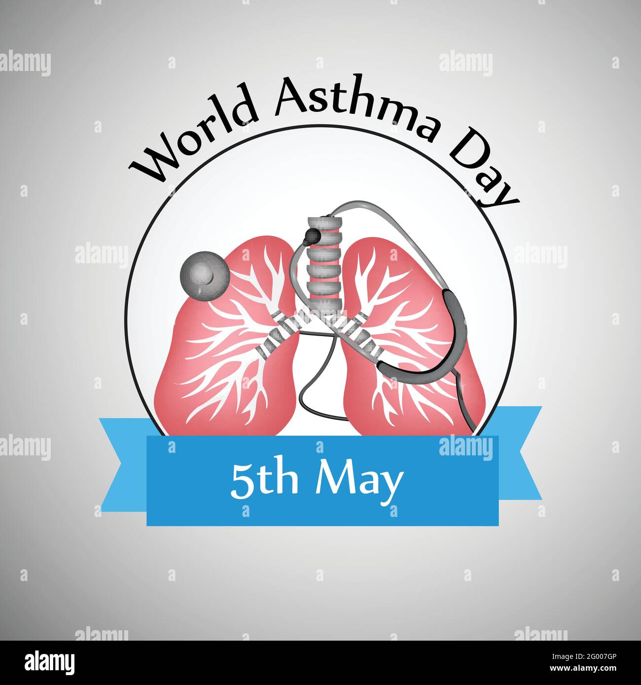 World Asthma Day Stock Vector Image & Art - Alamy