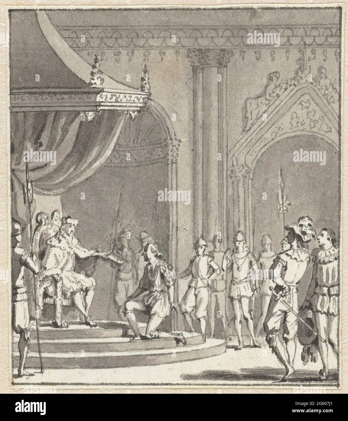 In the year 1555. Trooning of Emperor Charles V on October 25, 1555, in ...