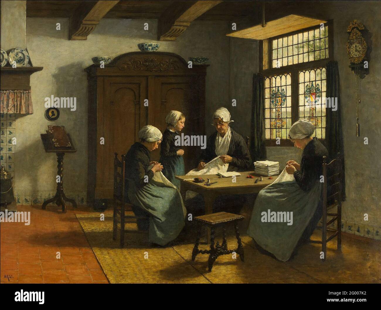 In the Orphanage at Katwijk-inside. In the orphanage in Katwijk-inside ...