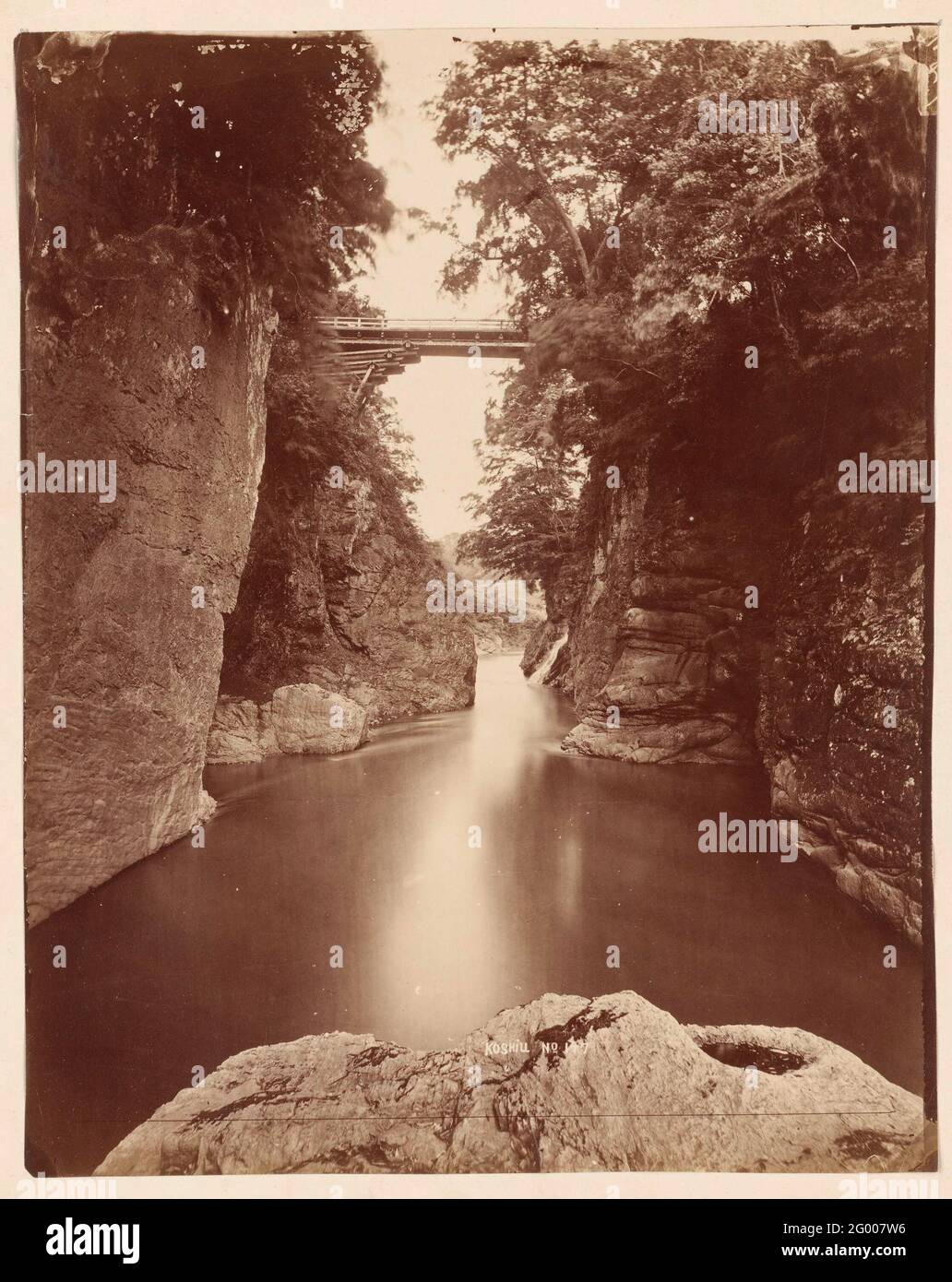 View of the Koshiro River in Japan; Koshi No 147 Stock Photo - Alamy