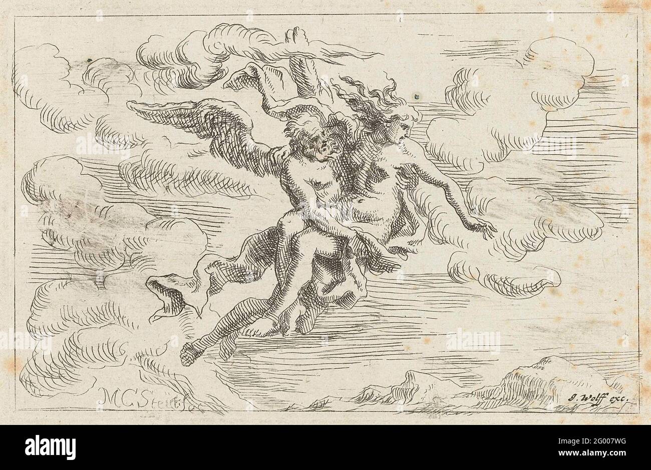 Roof van Oreithyia; Gods loved ones Stock Photo - Alamy