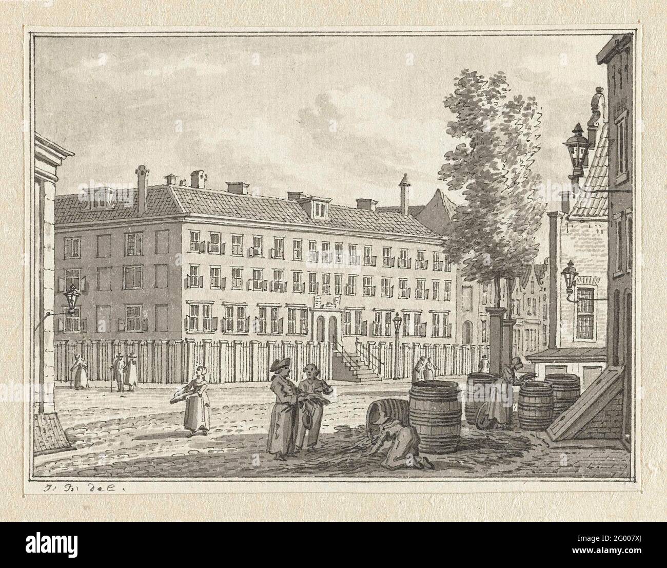 A lady gives into a cup of tea Stock Photo - Alamy