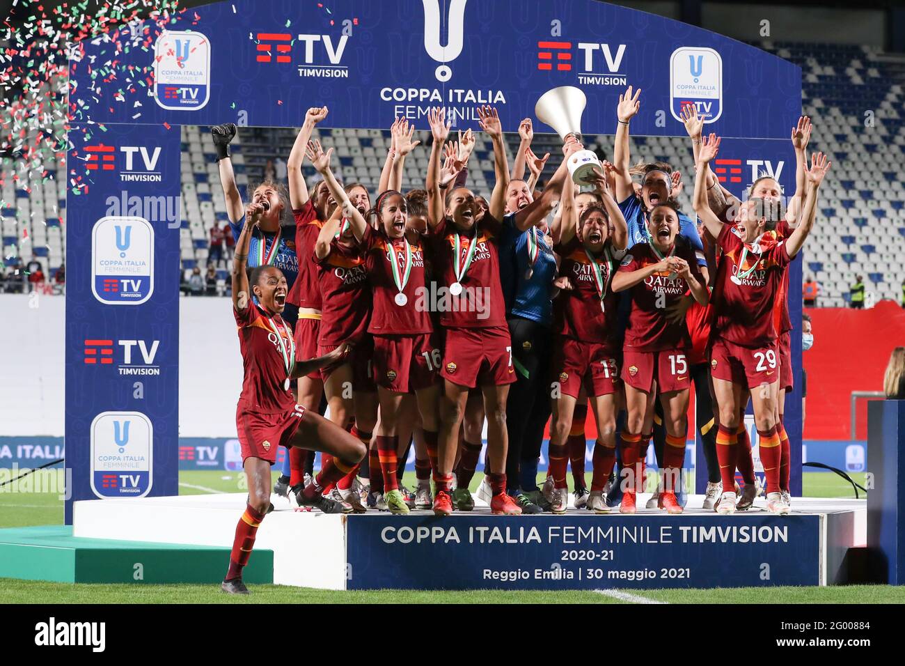 Roma coppa italia trophy hi-res stock photography and images - Alamy