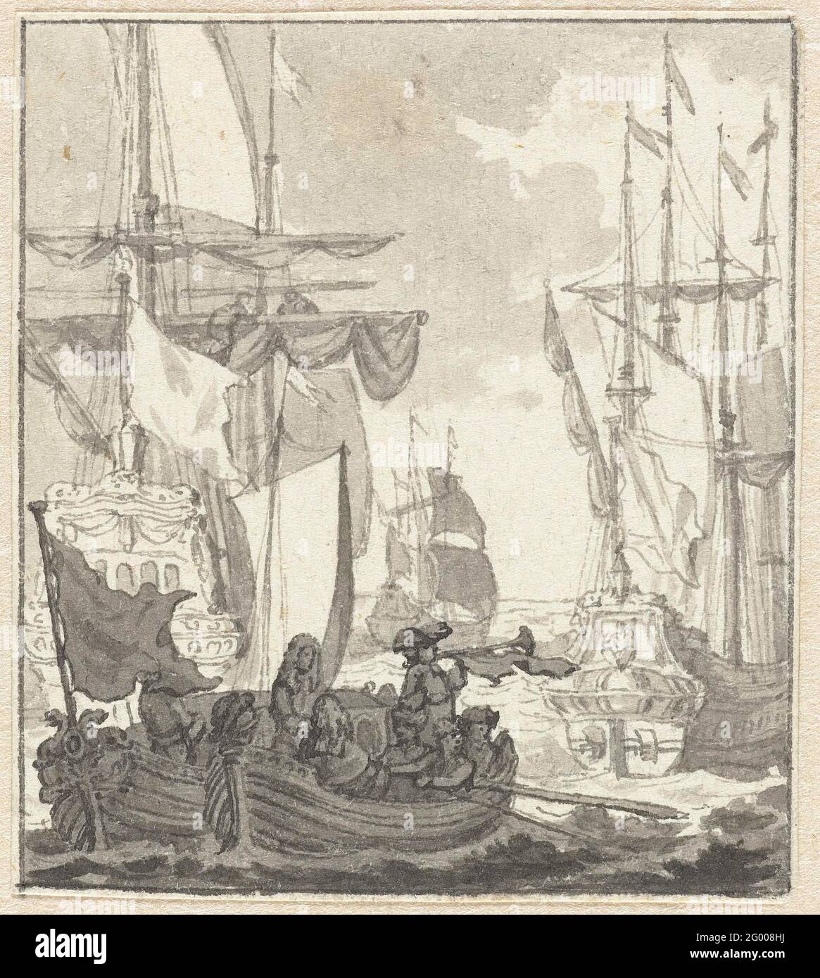 In the year 1688. Departure from Willem III to the fleet that will ...