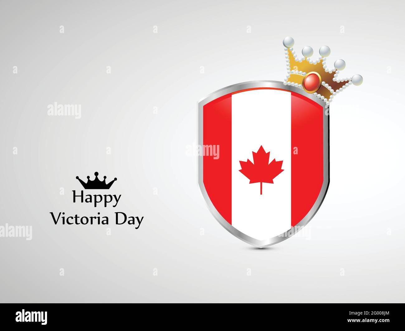 King canada Stock Vector Images - Alamy
