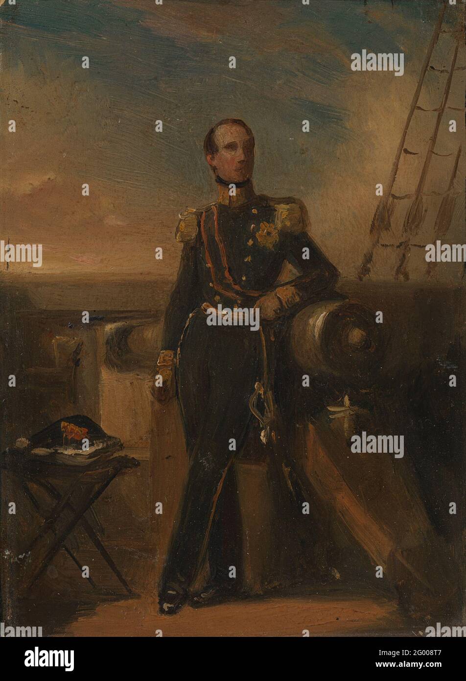 Portrait of Hendrik, Prince of the Netherlands. Portrait of Willem ...