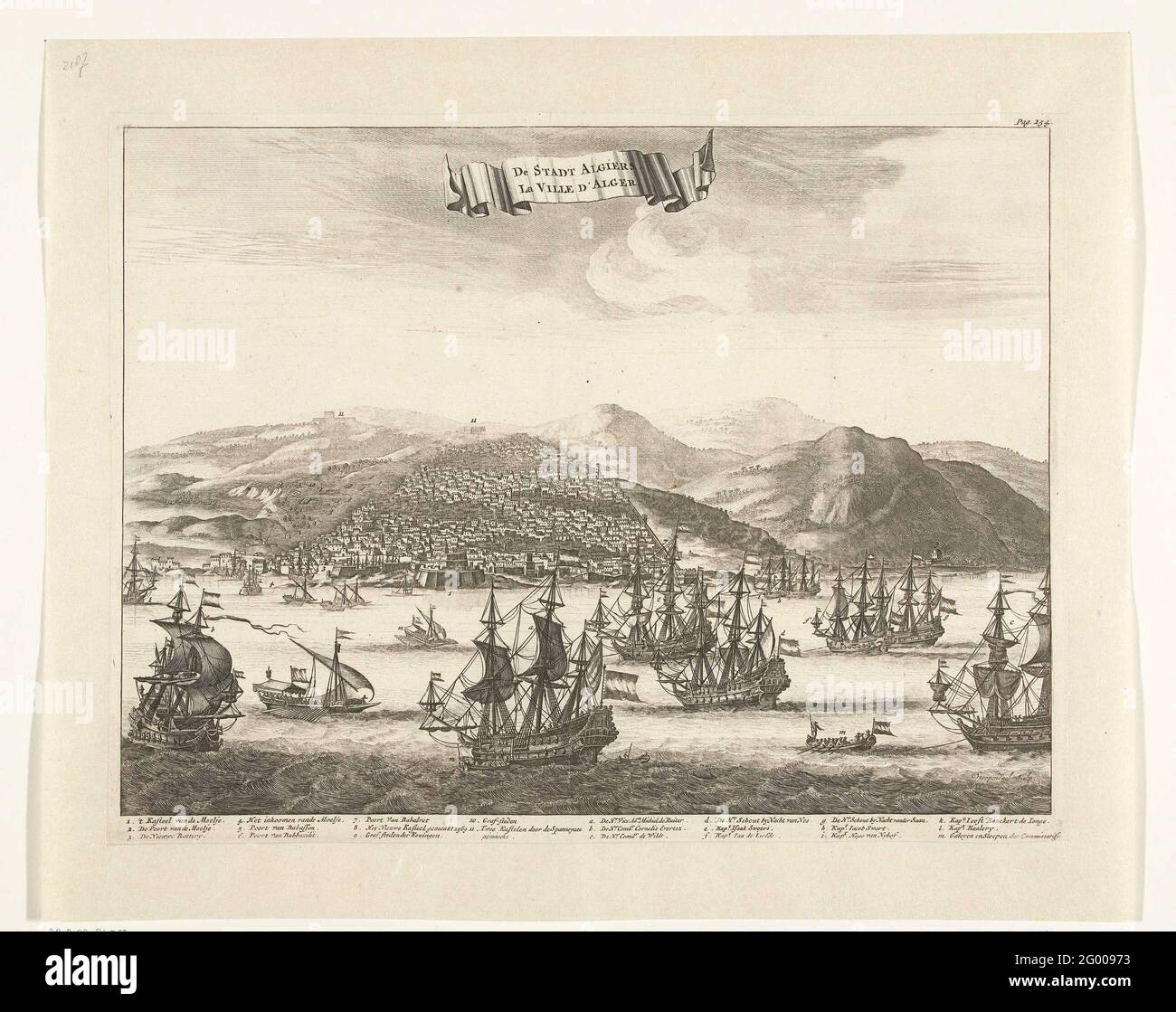 State fleet under admiral michiel de ruyter hi-res stock photography ...