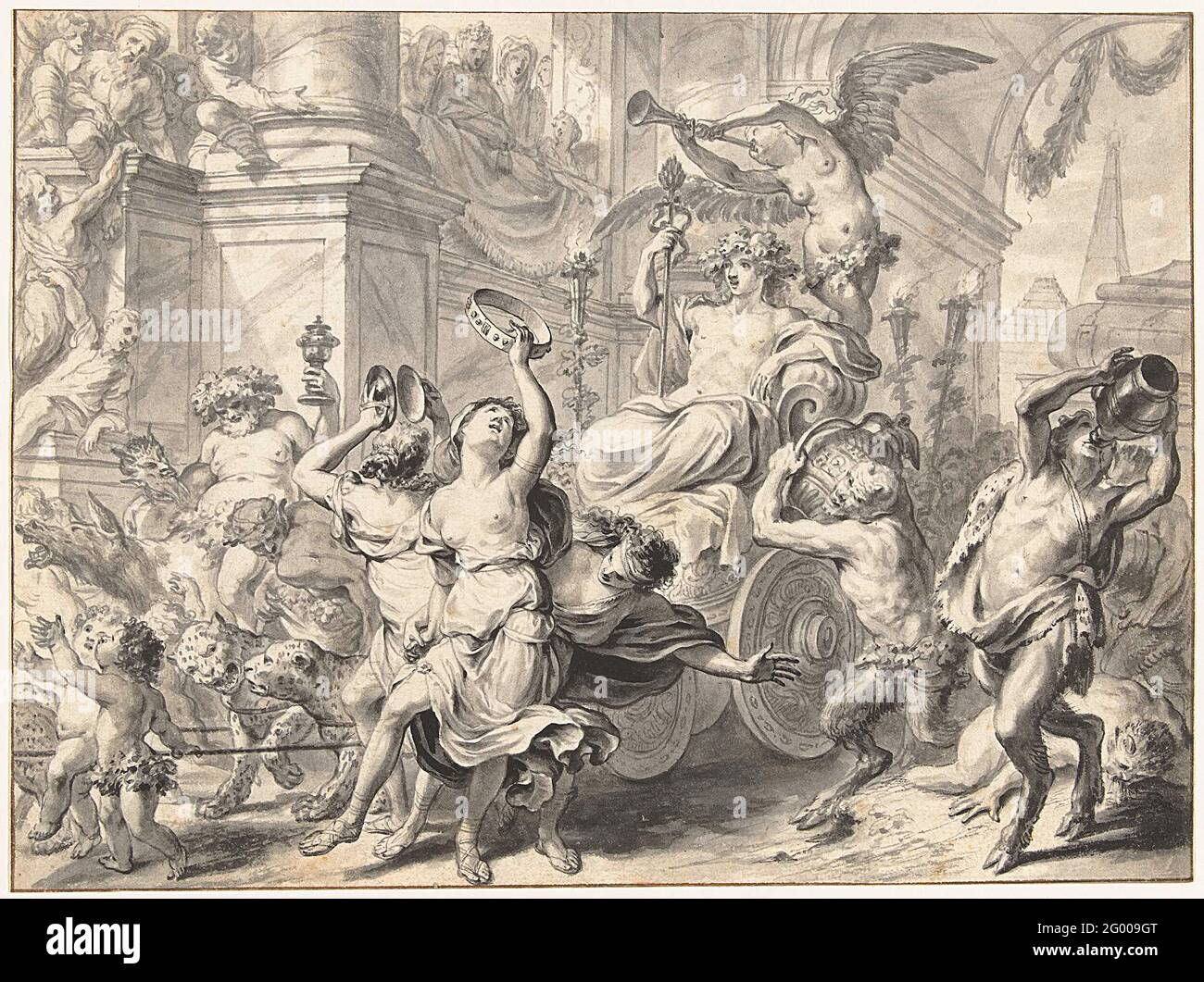 Triumph of Bacchus Stock Photo - Alamy