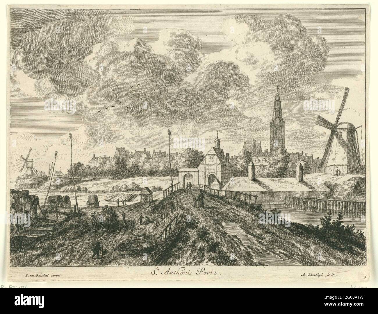 St anthonis poort hi-res stock photography and images - Alamy