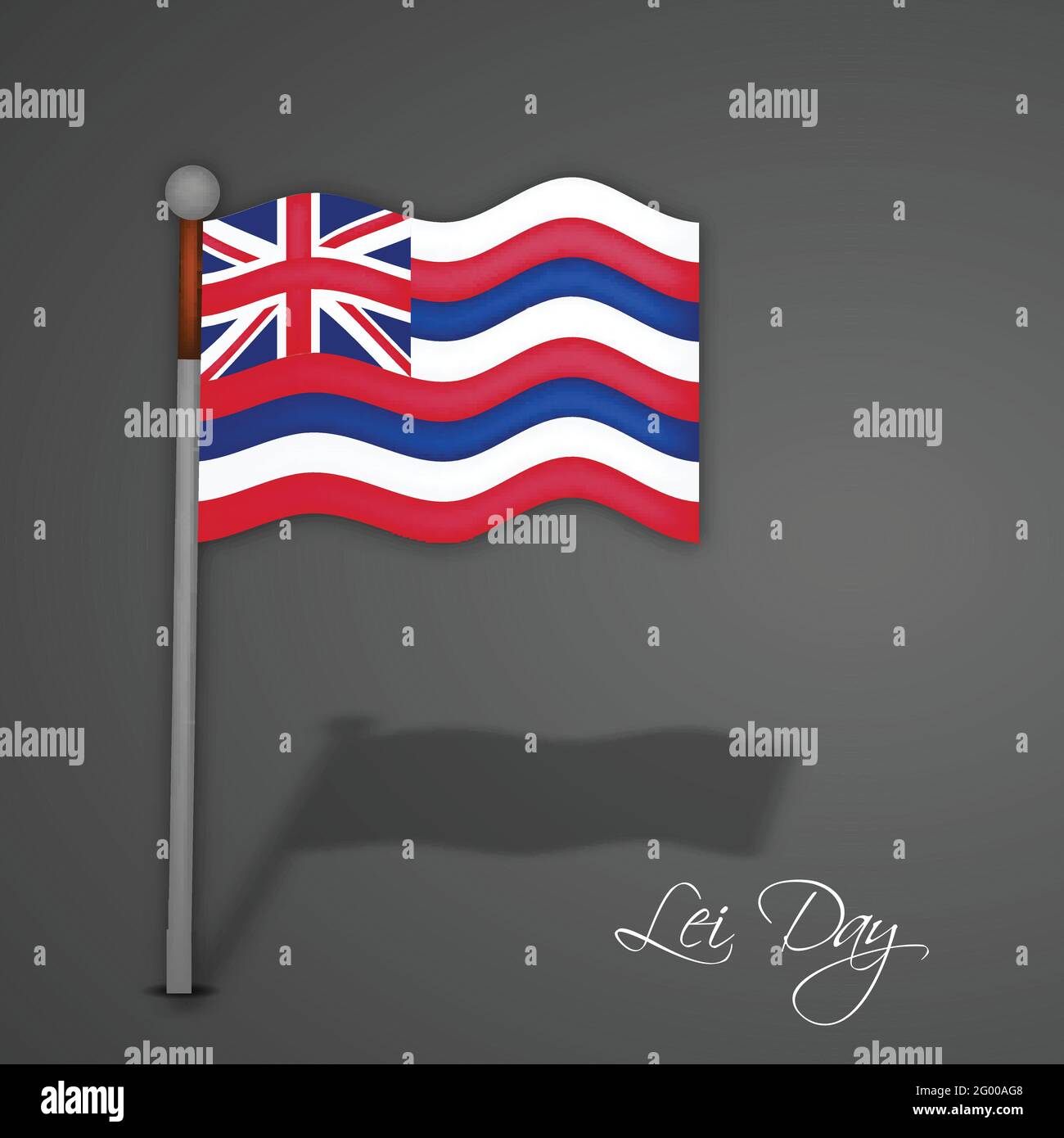 Hawaiian Lei Day Stock Vector Image & Art - Alamy