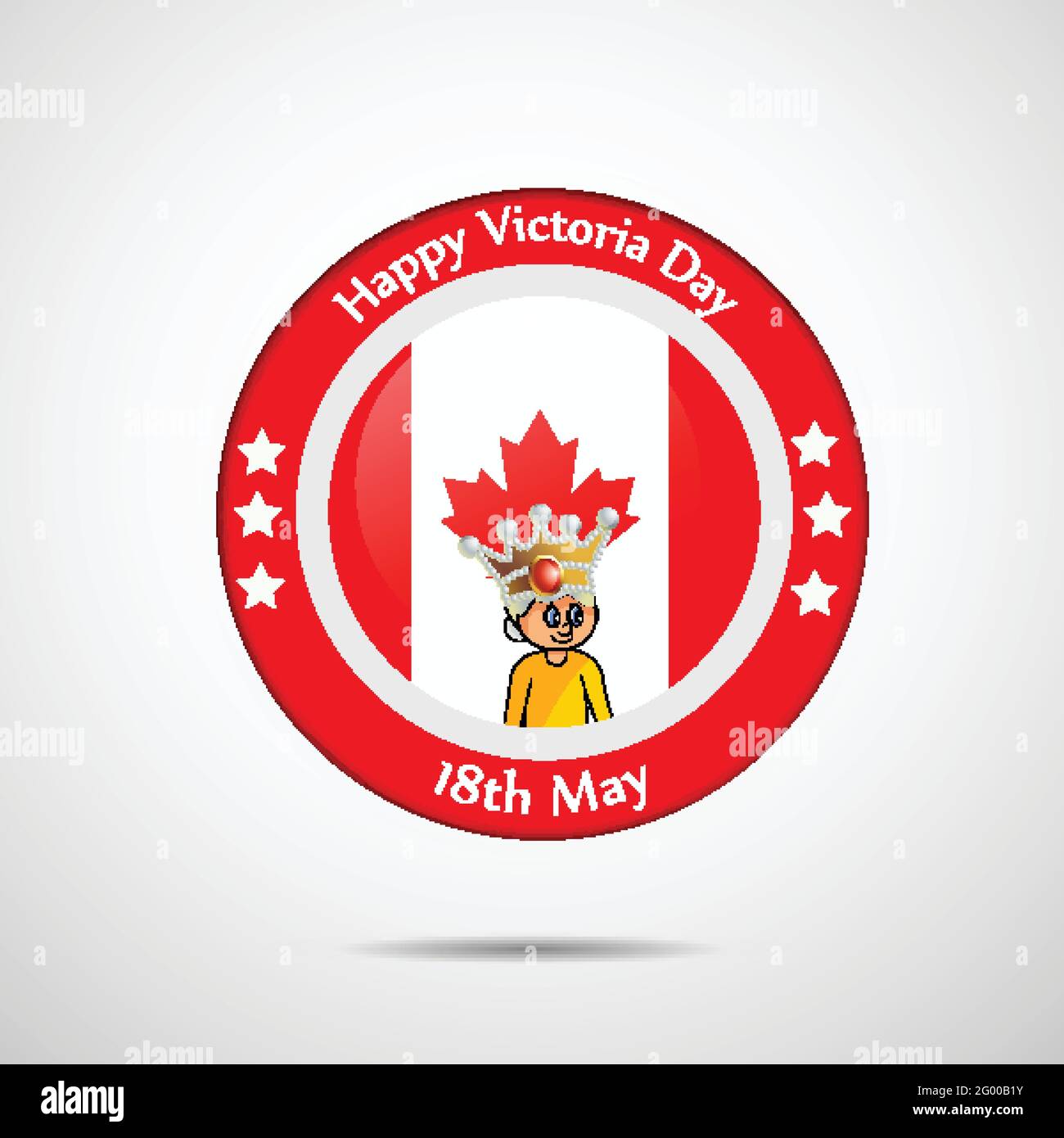 Canada Victoria Day Stock Vector Image & Art - Alamy