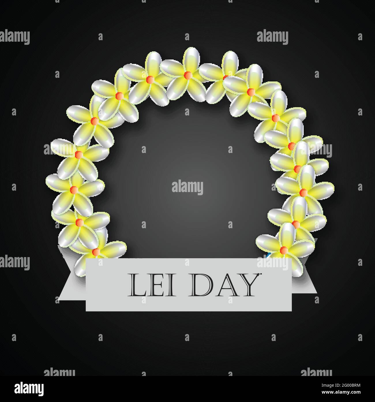 Hawaiian Lei Day Stock Vector Image & Art - Alamy
