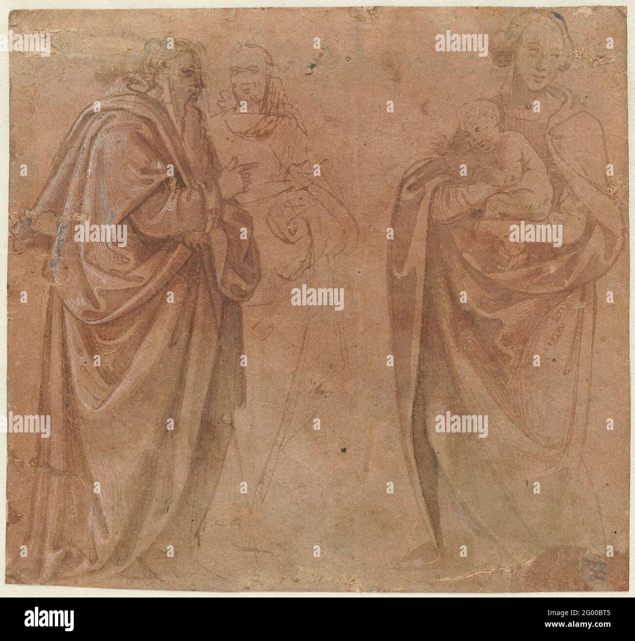 Two standing saints hi-res stock photography and images - Alamy