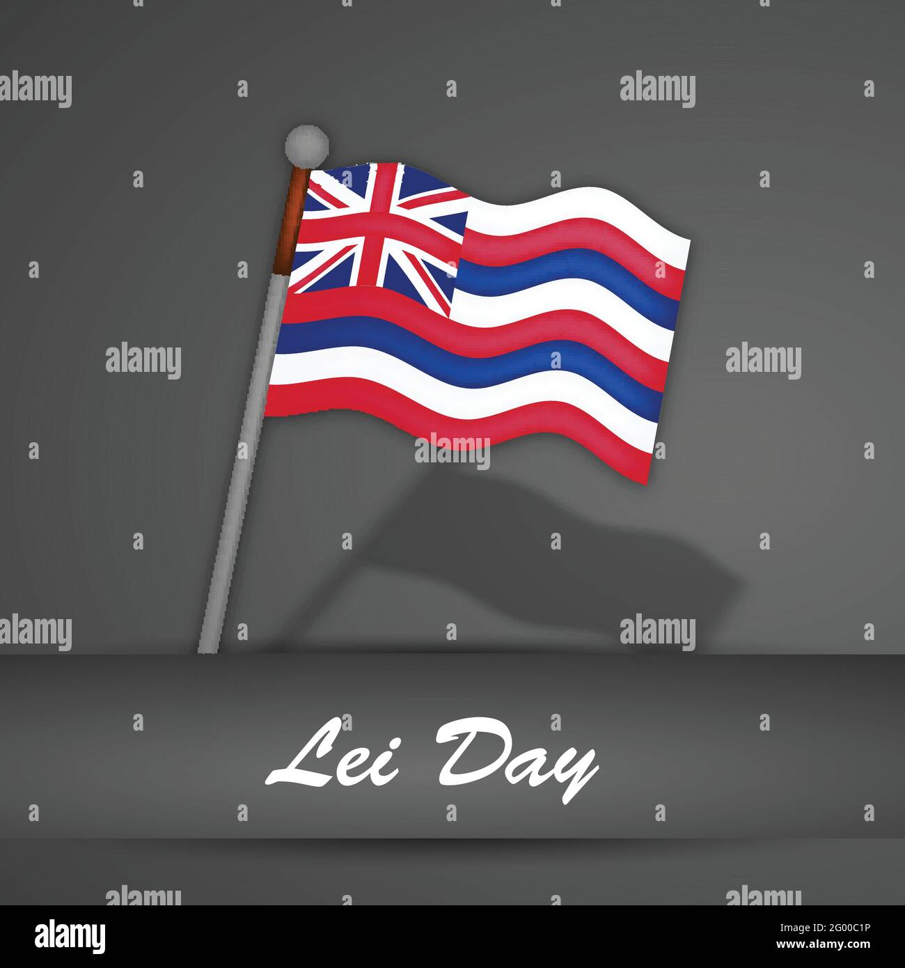 Hawaiian Lei Day Stock Vector Image & Art - Alamy