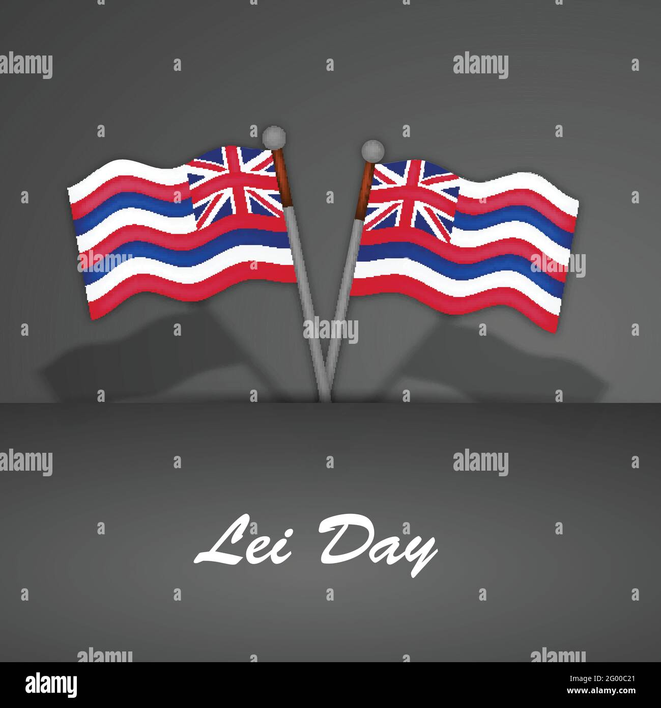 Hawaiian Lei Day Stock Vector Image & Art - Alamy