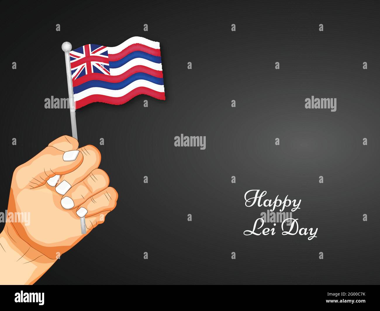Hawaiian Lei Day Stock Vector Image & Art - Alamy