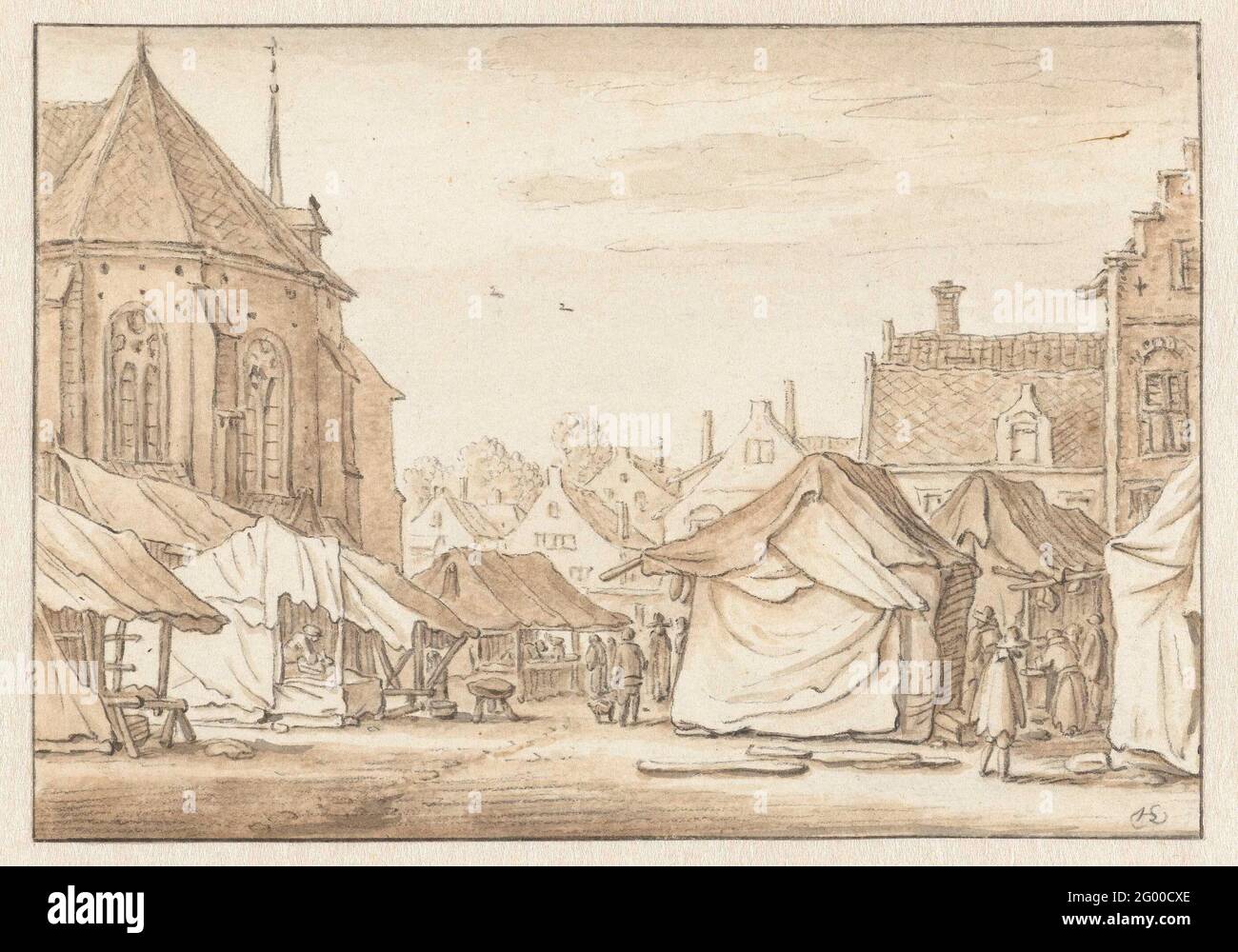 Market at the Mariaplaats in Utrecht Stock Photo - Alamy