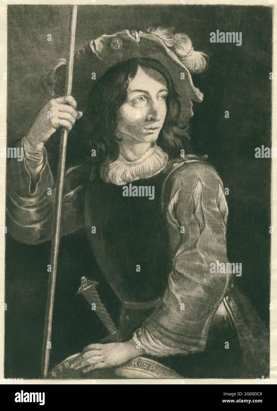 The standard bearer Stock Photo - Alamy
