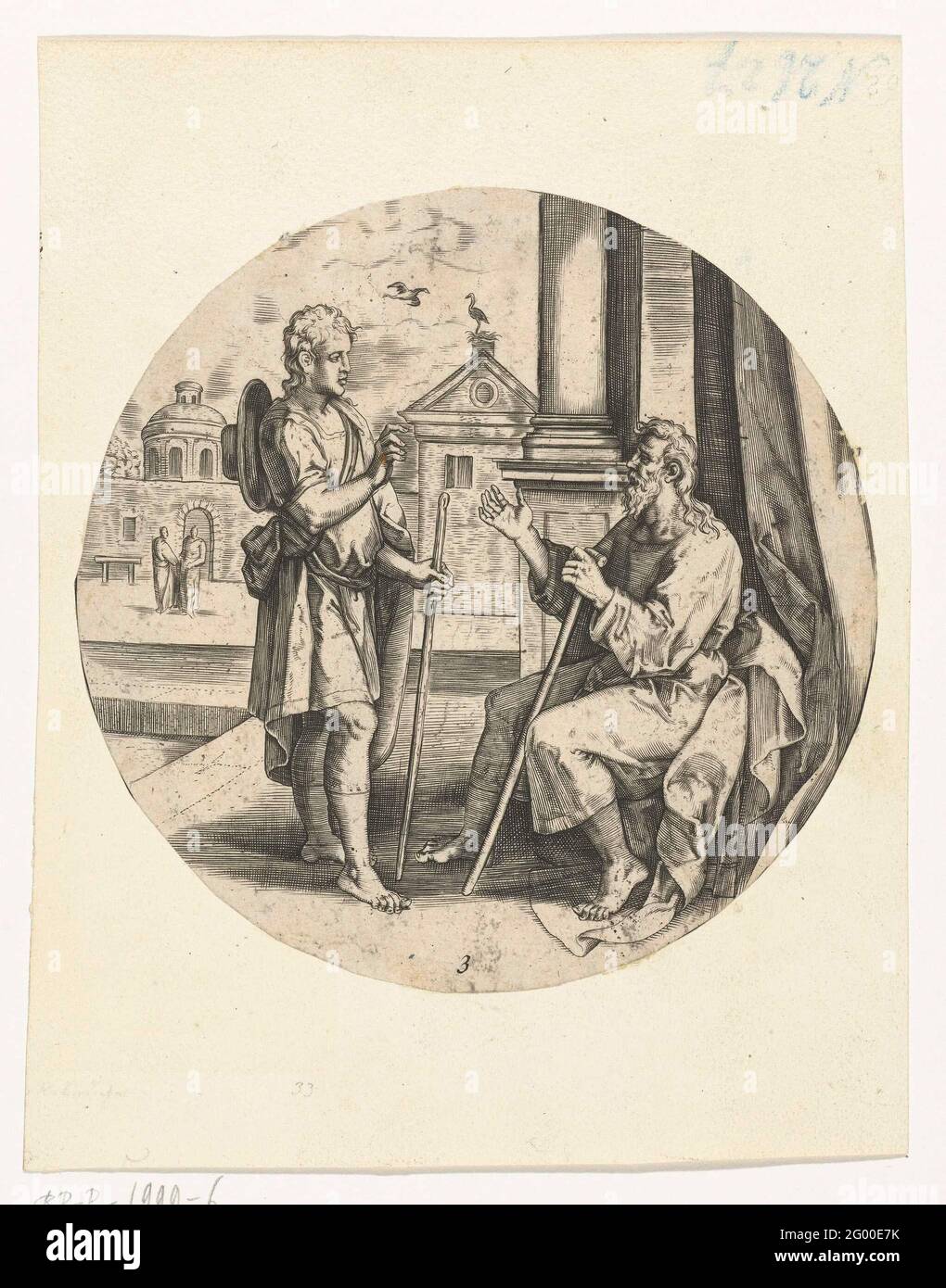 The farewells from Tobit to his son Tobias; Story of Tobias. Tobias ...