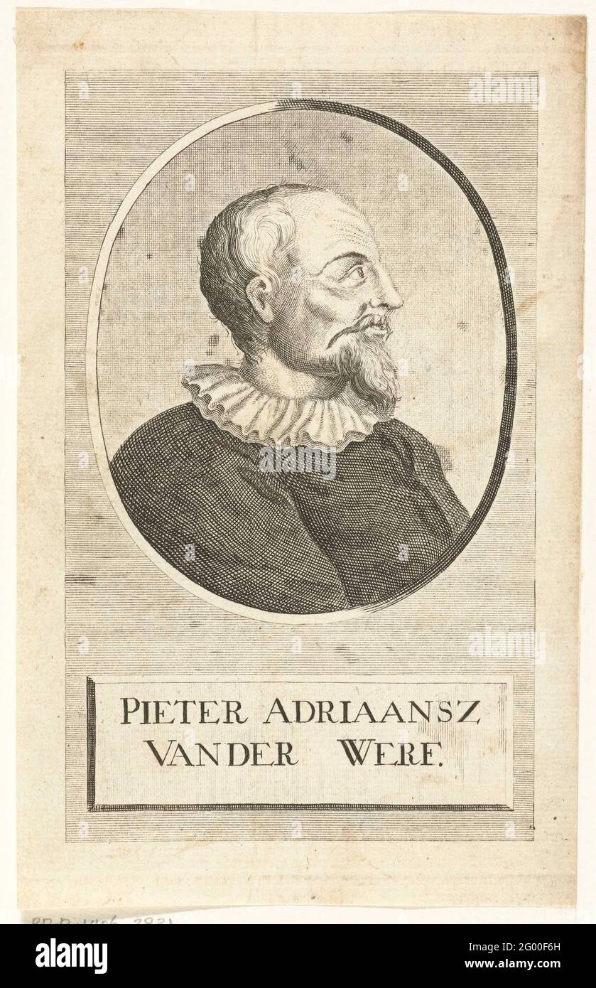 Portrait of Mayor Pieter Adriaansz. Van der Werff; Pieter Adriaensz ...