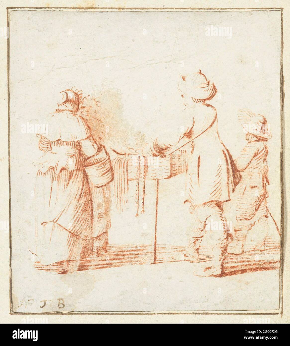 Marskramer with ribbons Stock Photo - Alamy