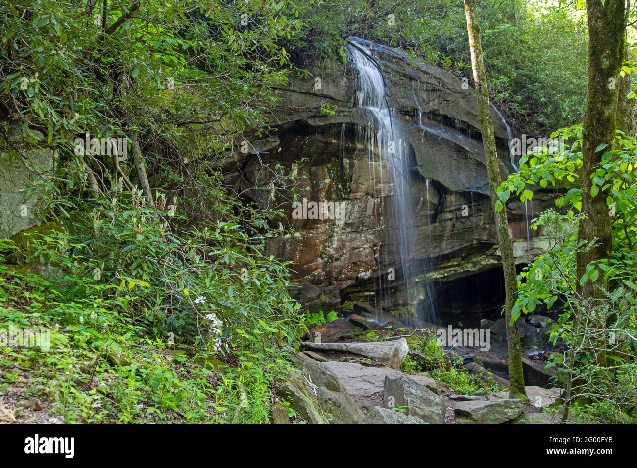 Slick Rock Falls Stock Photo - Alamy