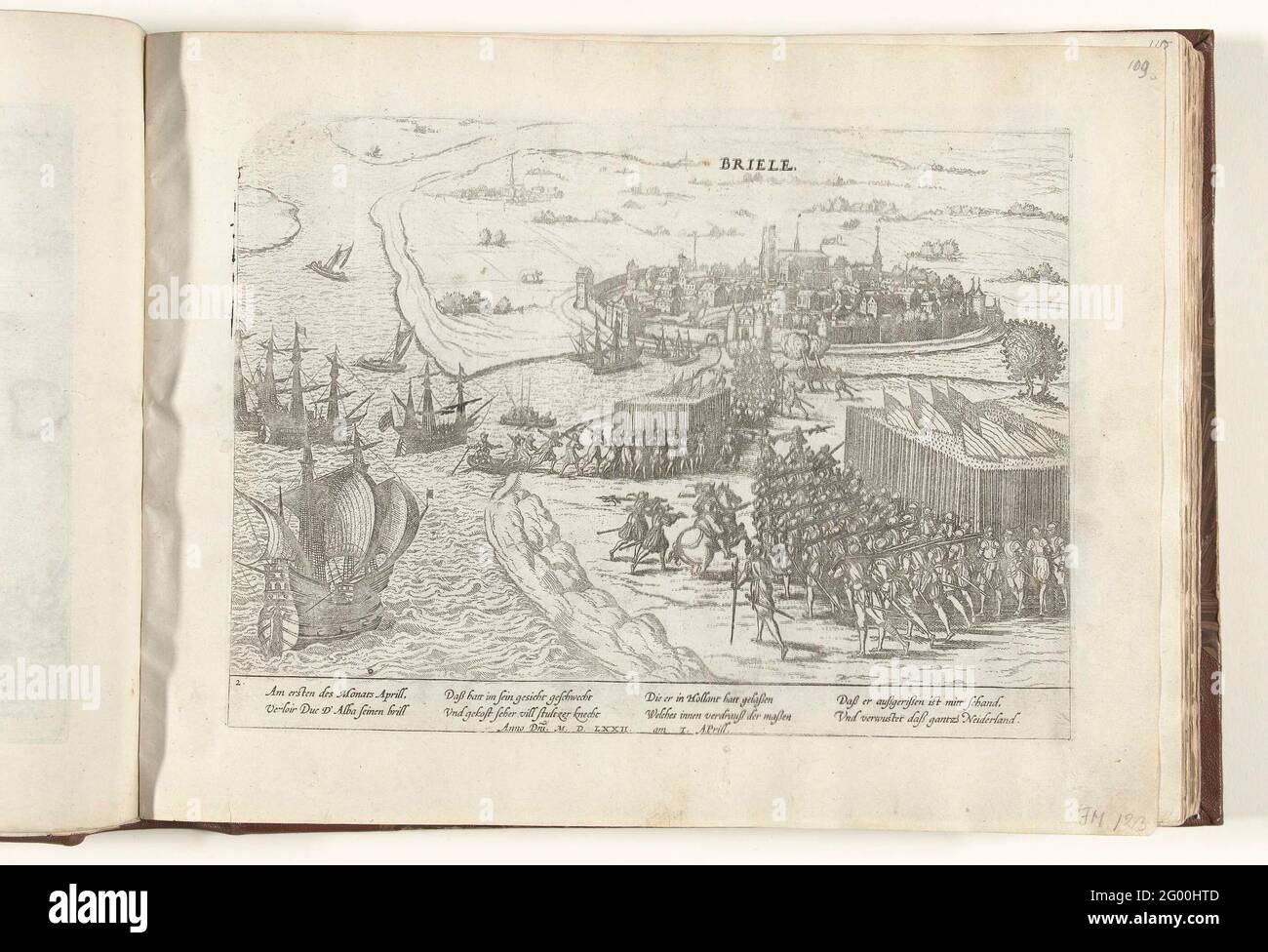 Water geese take the Briel in, 1572; Series 6: Dutch events, 1571-1576 ...