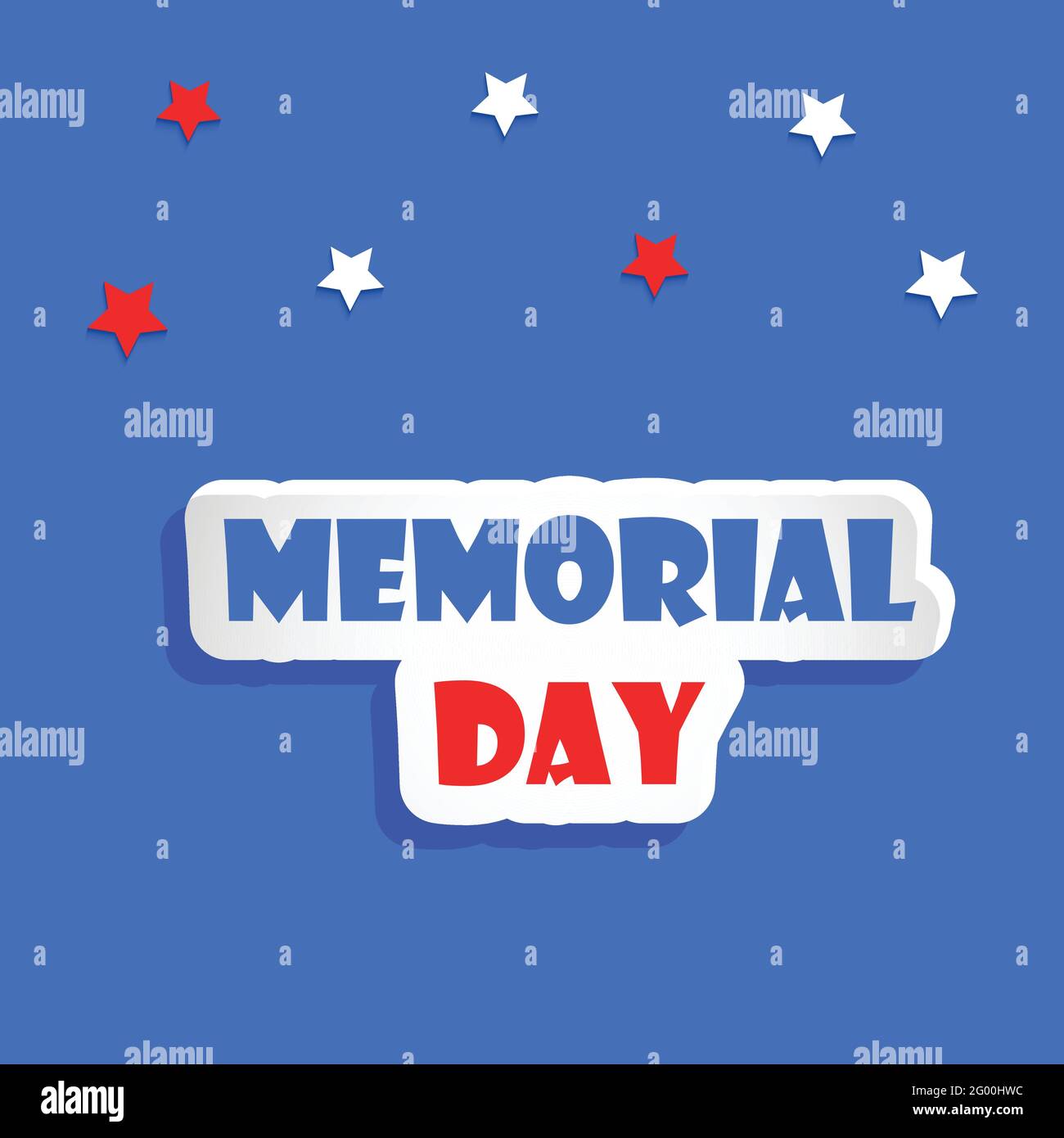 USA Memorial Day Stock Vector Image & Art - Alamy