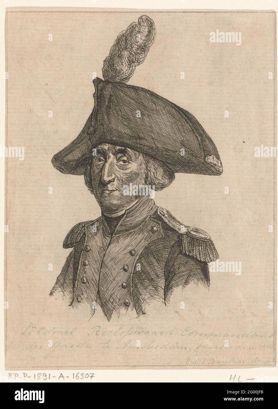 Portrait of lieutenant colonel benjamin roelofswaard. Portrait bust to ...