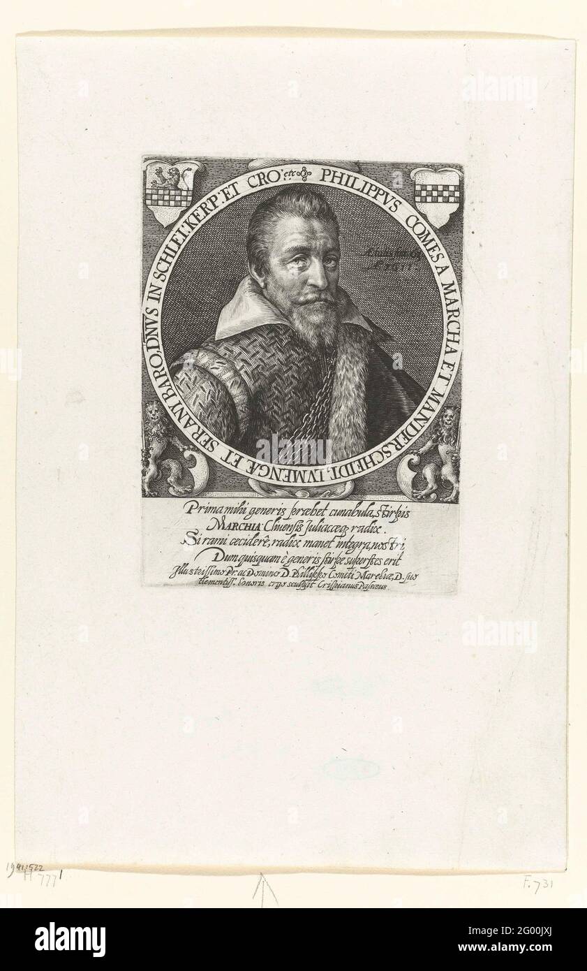 Portrait of Philip van der Marck. Portrait of Philip van der Marck ...