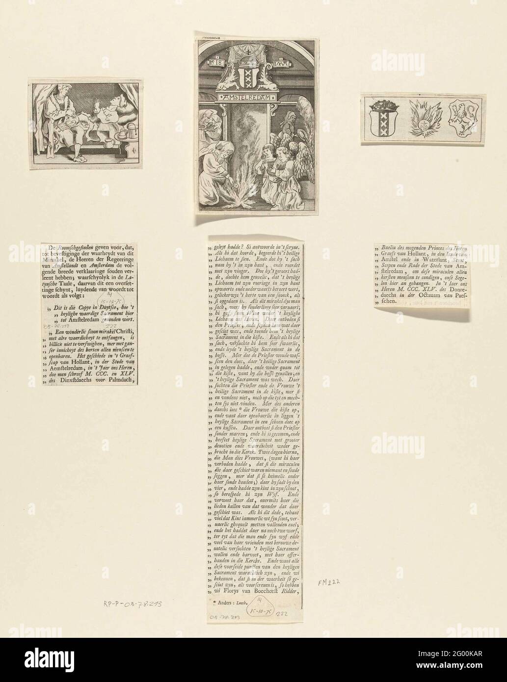 The Miracle of Amsterdam, 1345. The Miracle of Amsterdam, 15 March 1345 ...