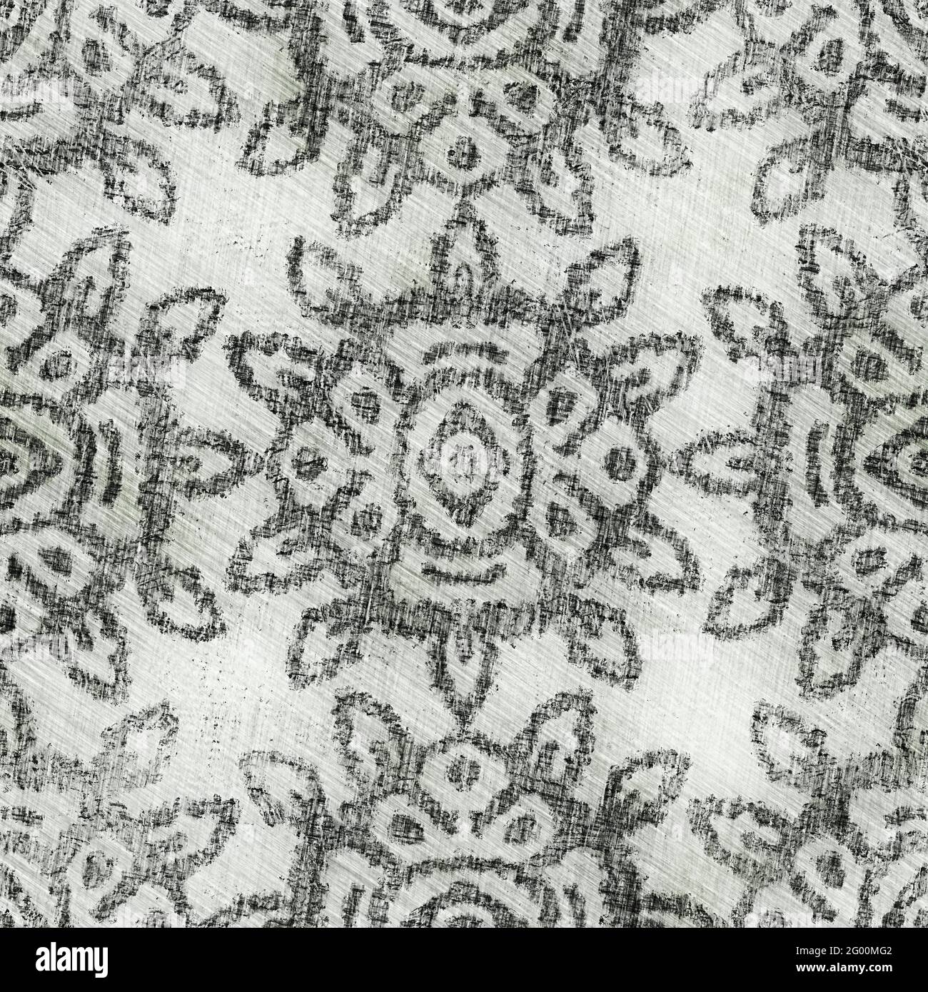 Seamless hand drawn pencil sketch pattern for surface print Stock Photo ...