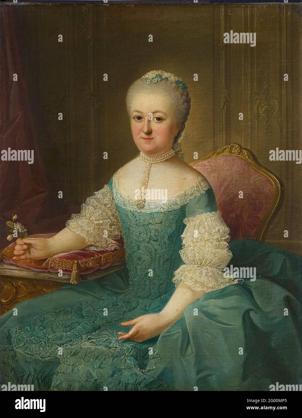 Portrait of a lady from the poll family, Possibly Anna Maria Dedel ...